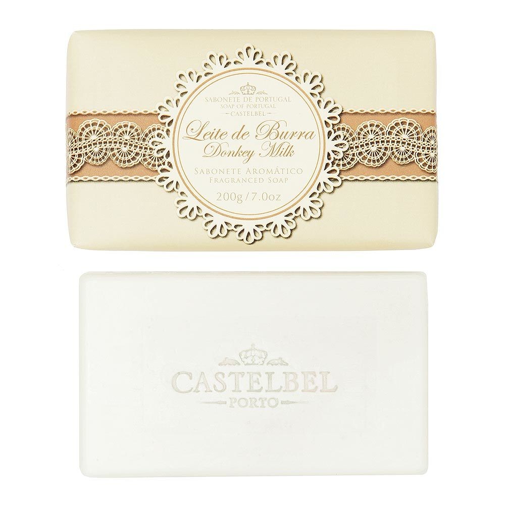 Castelbel Gourmet Seife Donkey Milk (Eselsmilch) Olivenöl-Seife - 200g ...